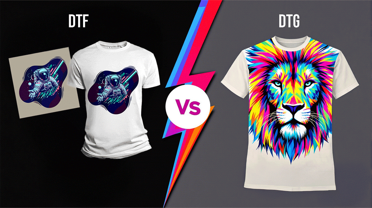 DTG vs. DTF Printing: Which Method Is Better for Your Designs? – We Must