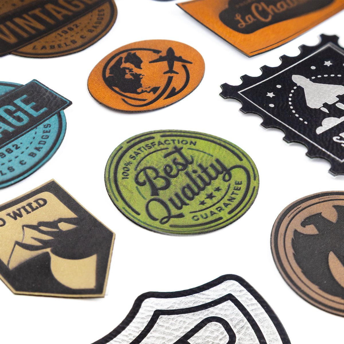 Faux Leather Patches | Custom Faux Leather Patches for Hats – We Must