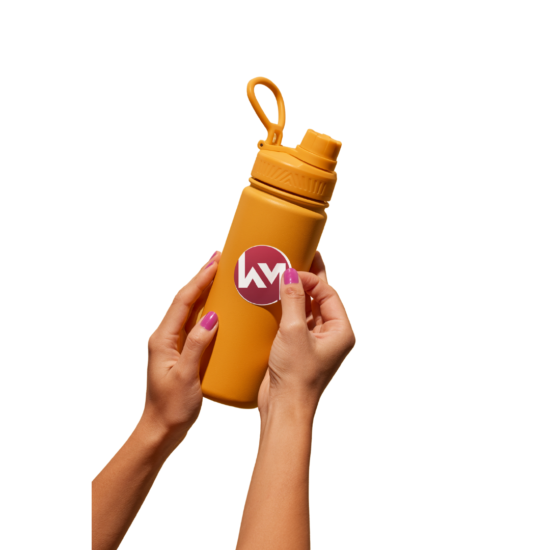Custom Water Bottle Stickers | Stylish & Waterproof Designs – We Must